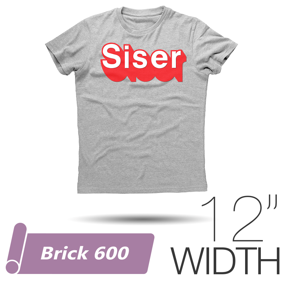Siser BRICK 600 Heat Transfer Vinyl - 12" Width