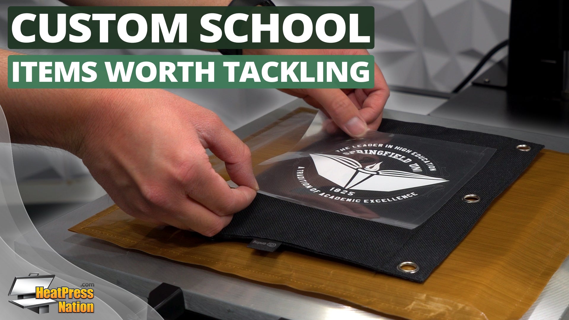 Custom School Items Worth Tackling