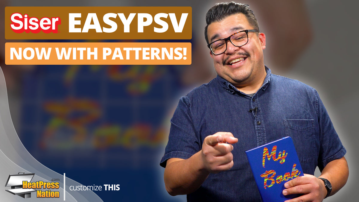 How To Apply Siser EasyPSV Patterns Adhesive Vinyl – HeatPressNation