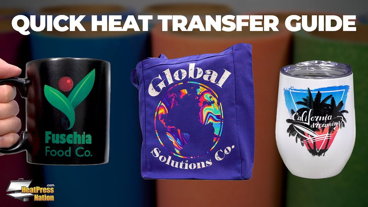 Quick Guide To Heat Transfers & The Heat Press – HeatPressNation