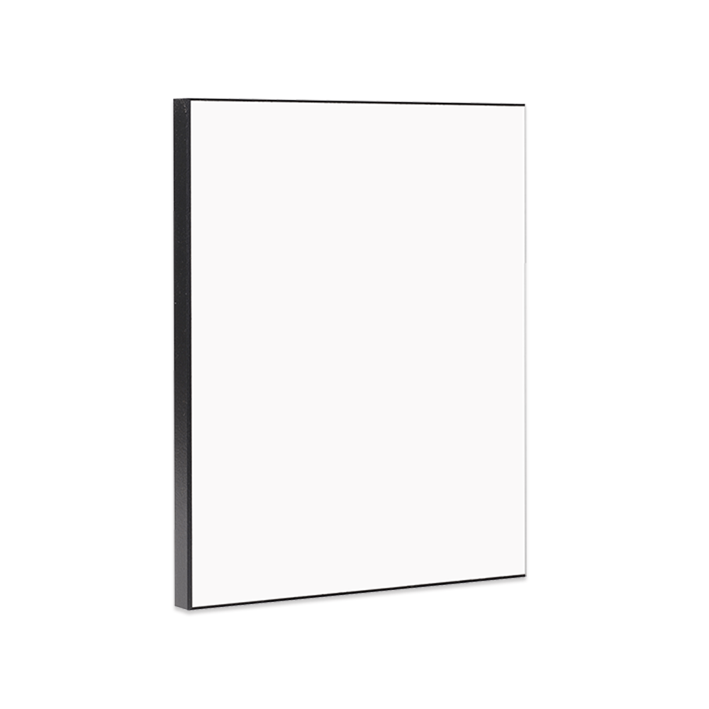 Unisub 10" x 8" Reverse Chamfer Sublimation MDF Plaque - Black Edge ...