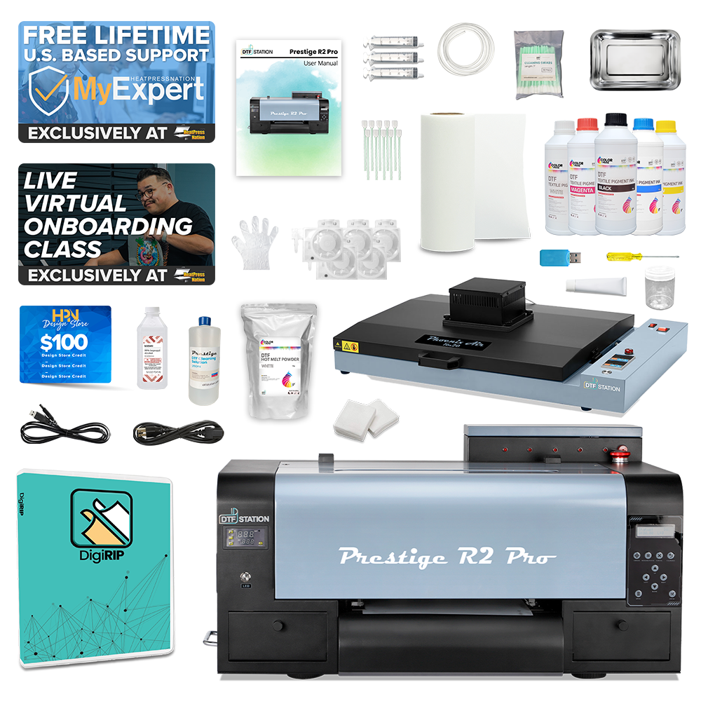 DTF Station Prestige R2 13" Pro Curing Oven Bundle