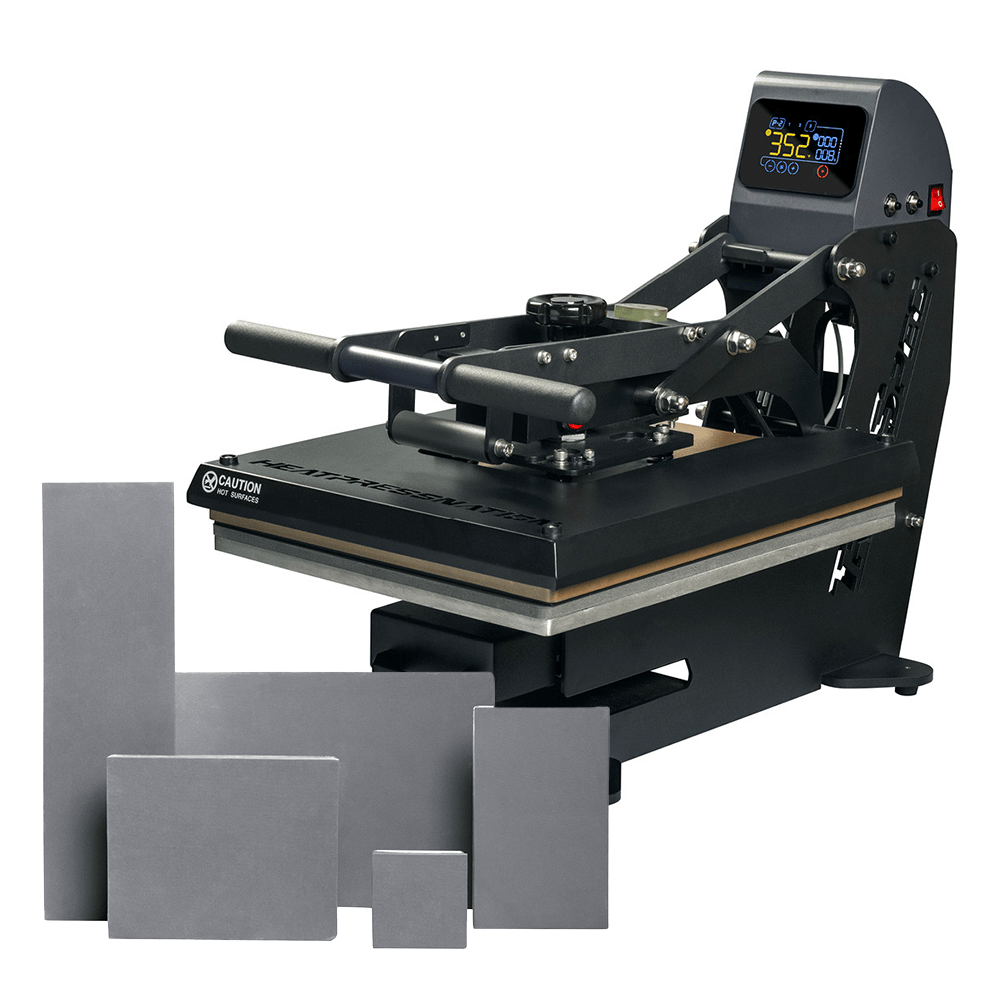 HPN TrueSpec 16" x 20" Auto-Open Hybrid Heat Press Complete Bundle ...