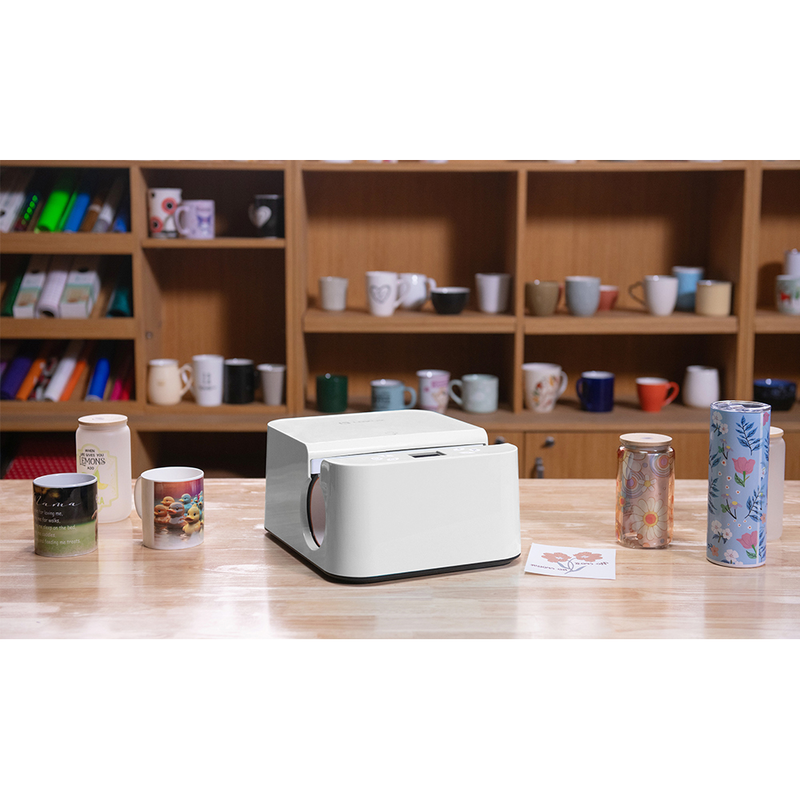 LOKLiK by HTVRont ImPress Auto Mug and Tumbler Heat Press - White