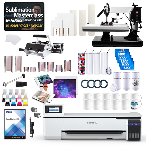 Sublimation Printers - Full Kits, Bundles, and Packages