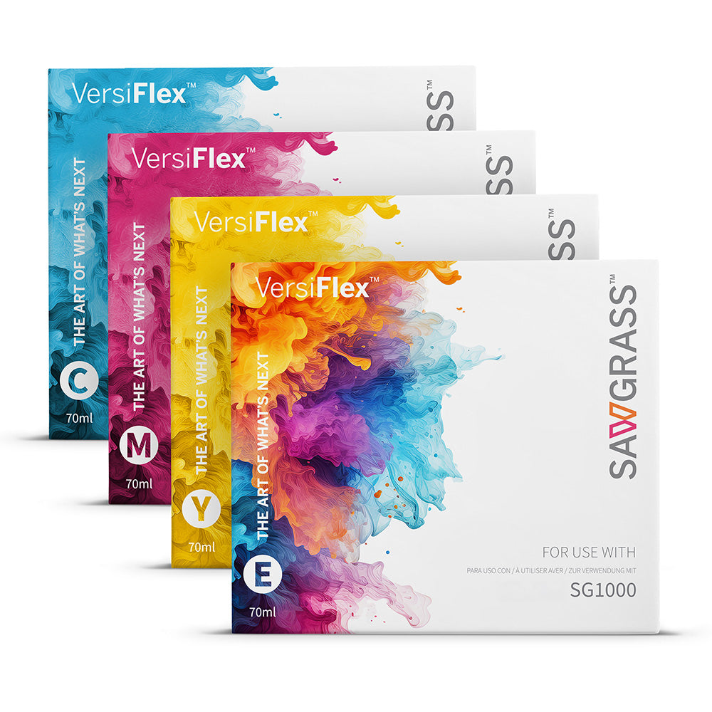 Sawgrass VersiFlex Hybrid Decorating System Extended Ink Cartridges fo