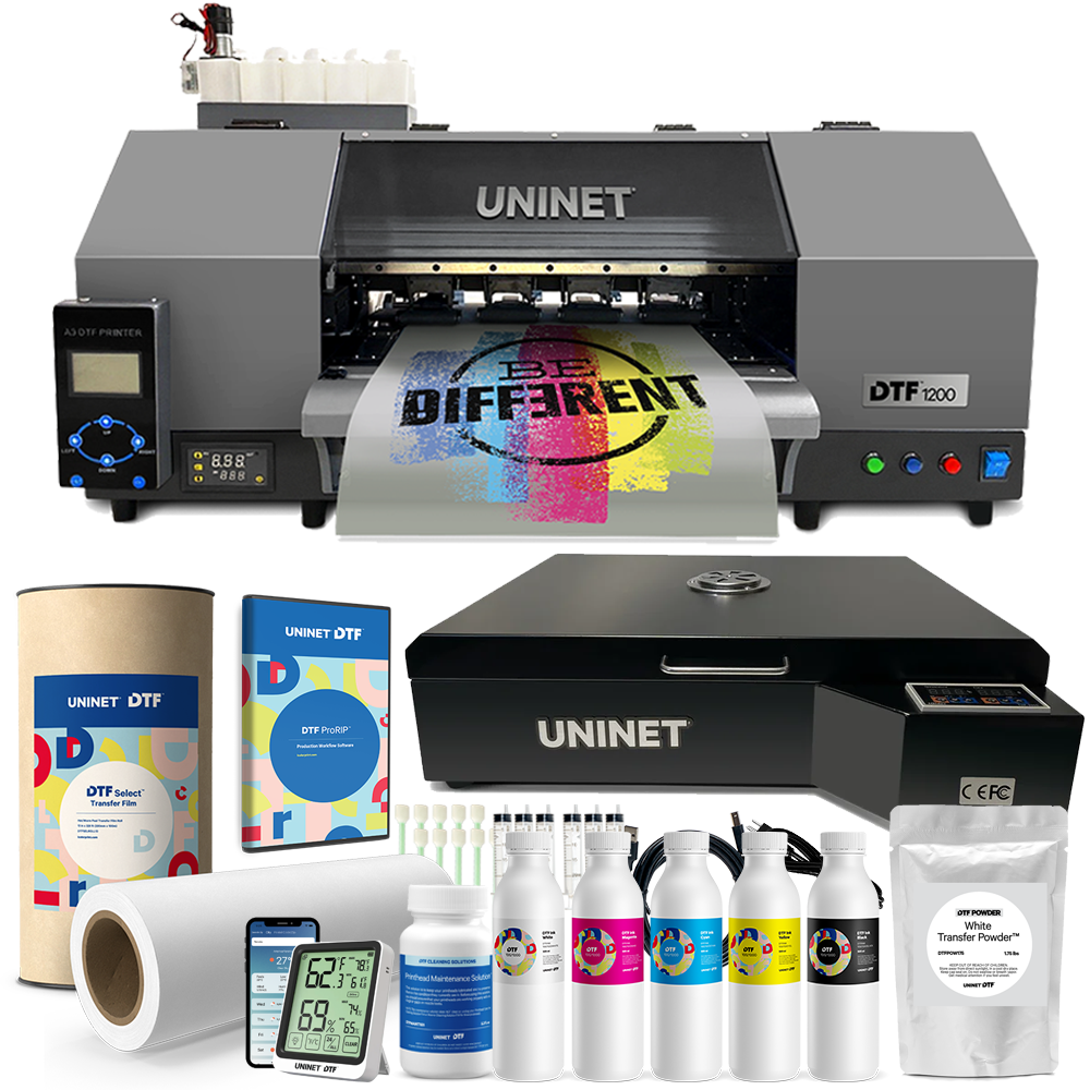 UNINET DTF 1200 13" Direct to Film Printer Oven Bundle – HeatPressNation