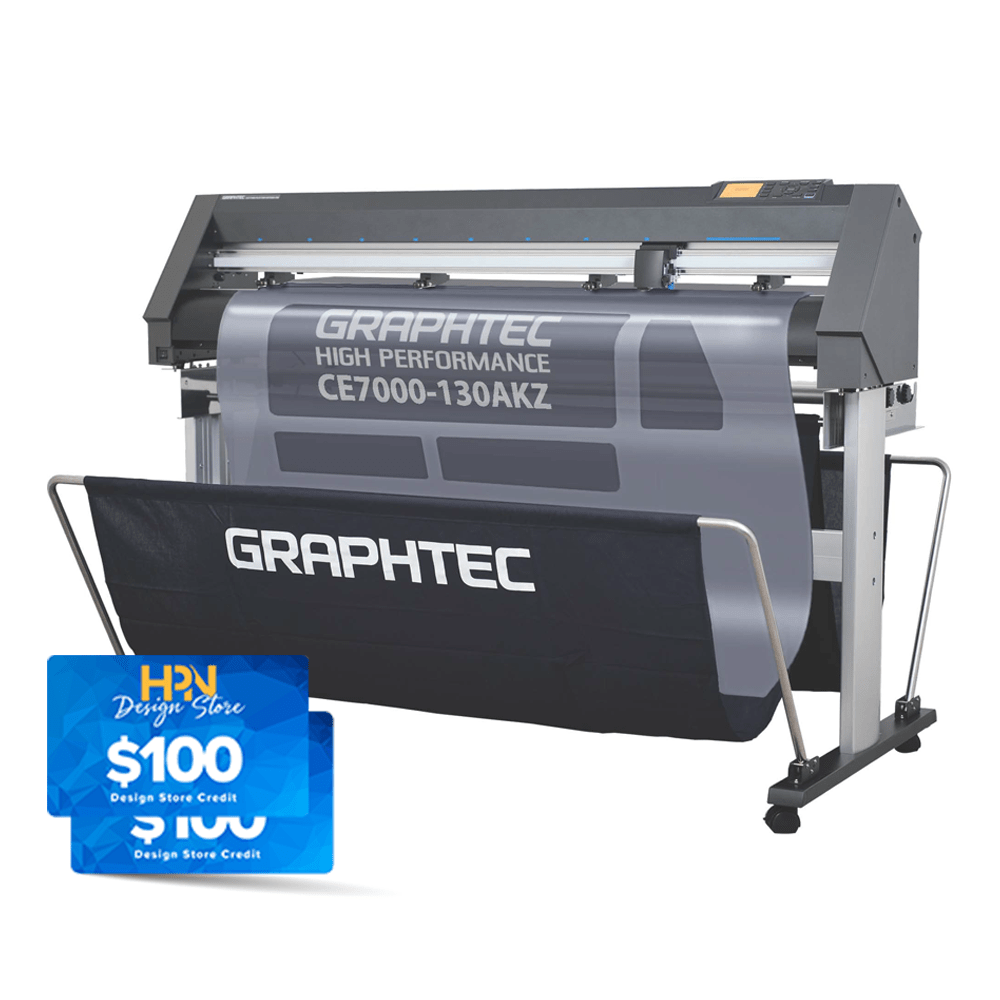 Graphtec CE7000-130 AKZ 50" Desktop Vinyl Cutter and Plotter for Autom ...