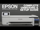 Epson SureColor F570 24" Pro Sublimation Printer 2-in-1 Mug Press Bund