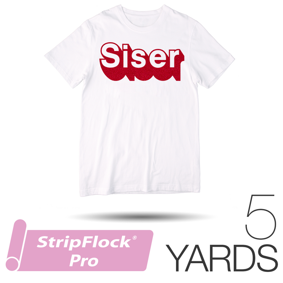 Siser STRIPFLOCK PRO Heat Transfer Material - 15" x 5 Yard Roll ...