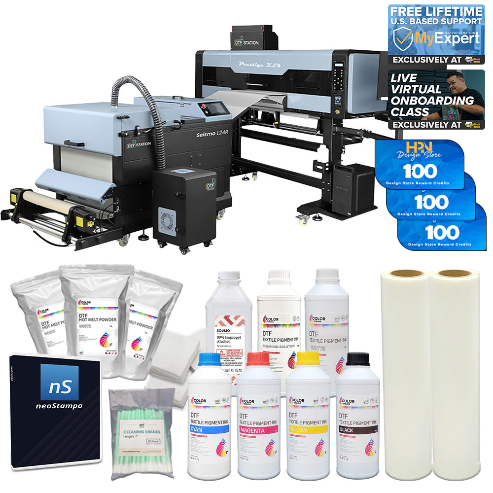 DTF Station Prestige XL4 24" DTF Printer L24R Bundle – HeatPressNation