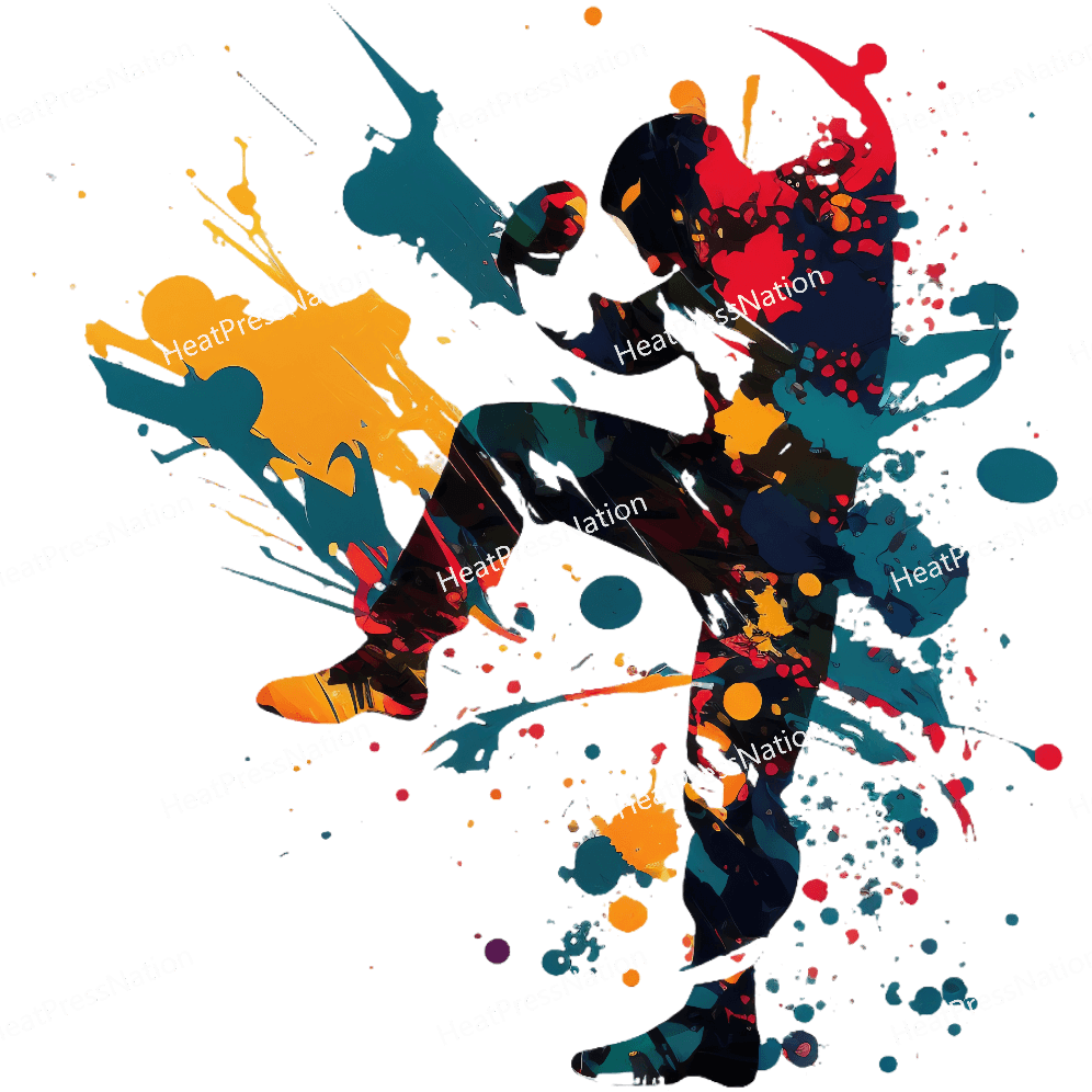 Splatter Kickboxing Design
