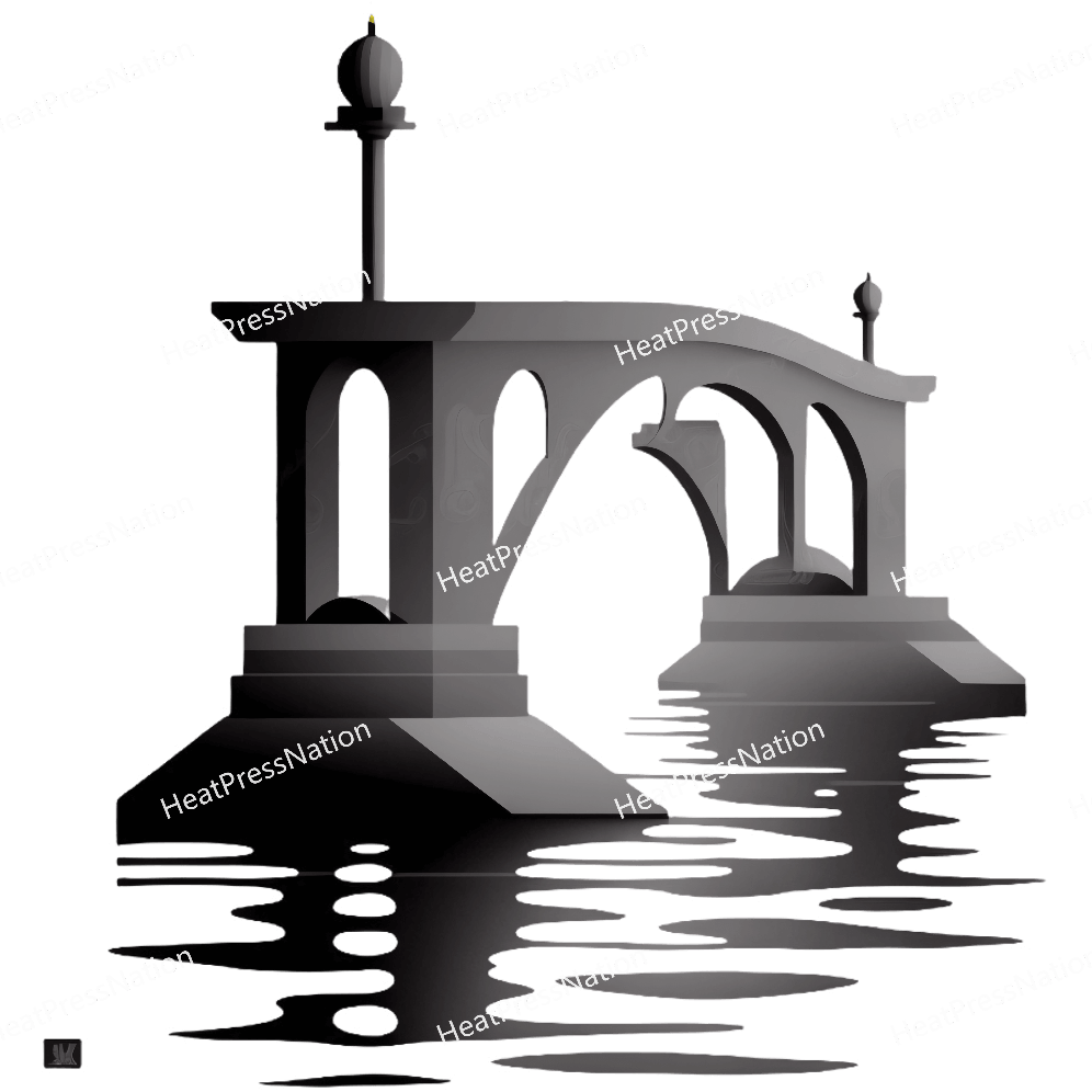 Monochrome Partial Bridge Design