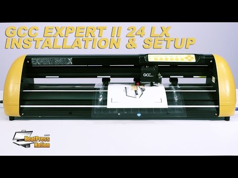 GCC Expert II 24 LX Vinyl Cutter Plotter – HeatPressNation