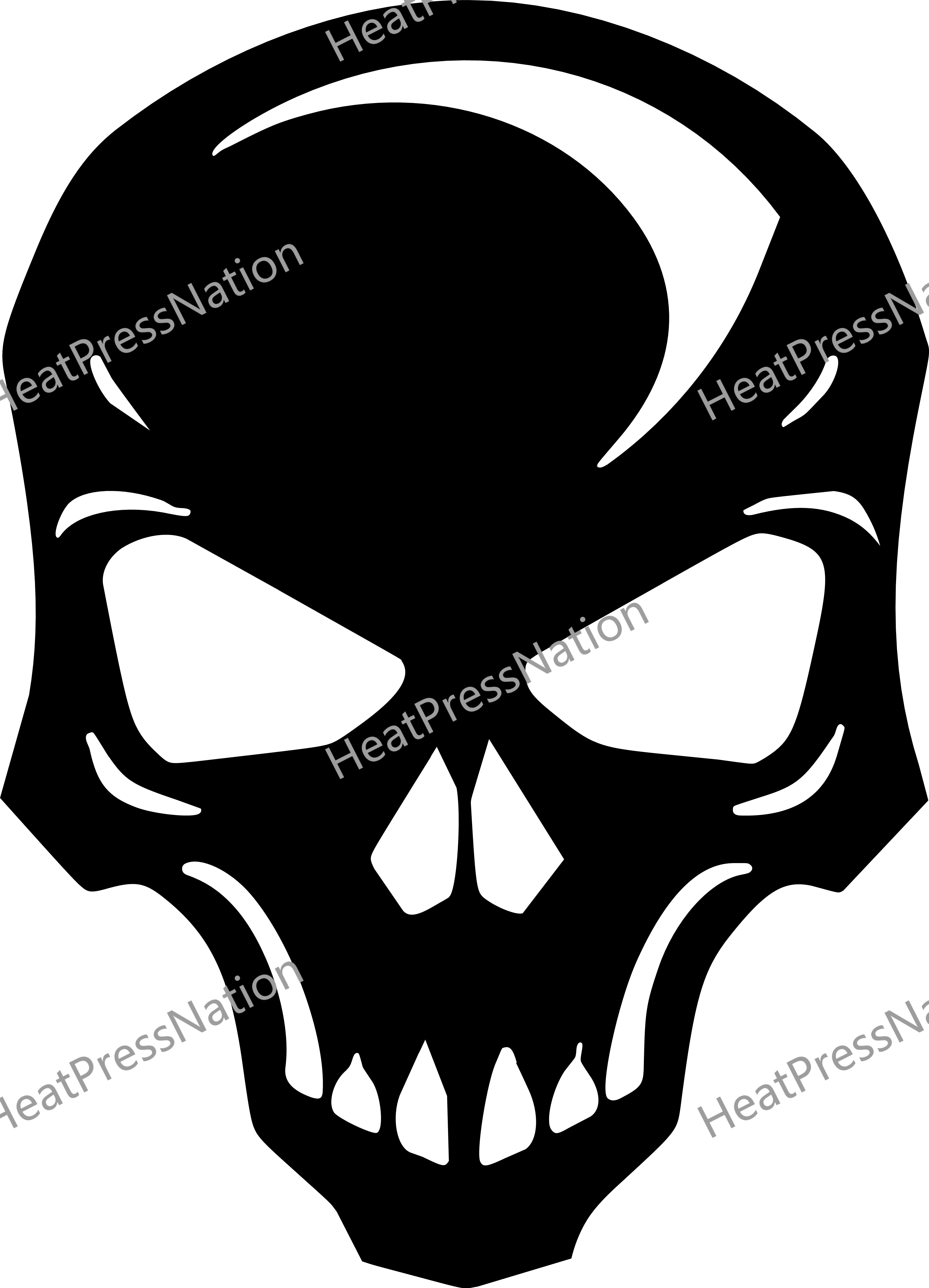 Full Skull Vector Design