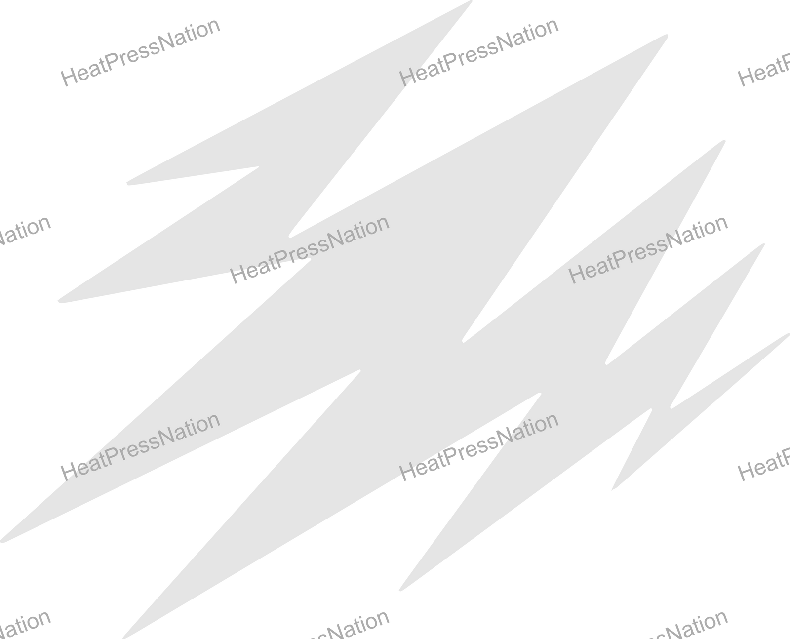 Basic Lightning Bolt Vector Design
