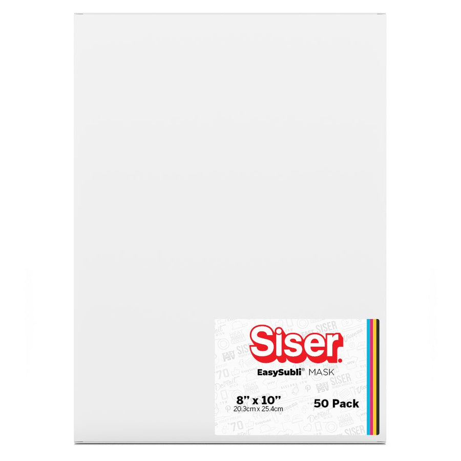 Siser EASYSUBLI Mask - 8" x 10" - 50 Sheets – HeatPressNation